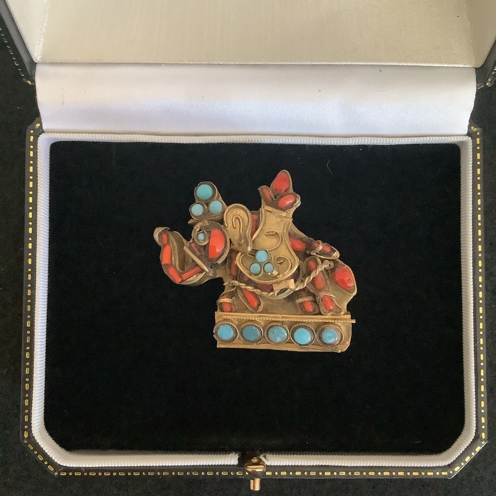 Vintage Or Antique Chinese Tibetan Hand Made Brass Br… - Gem